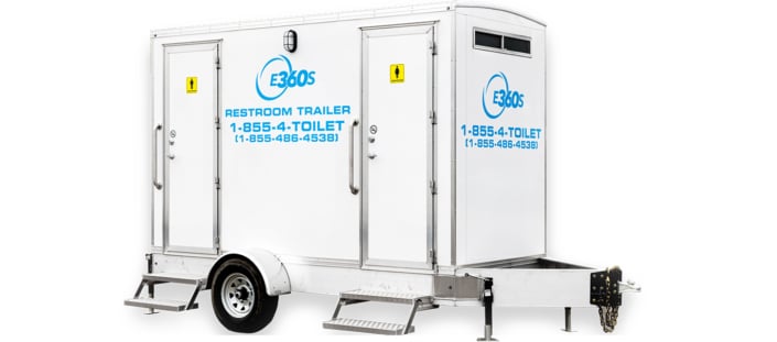 Double Restroom Trailer - Centreline Sanitation